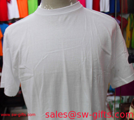 Fashion T Shirts Short Sleeve Round Neck Black White Male t-shirt Top Cotton In Stock supplier