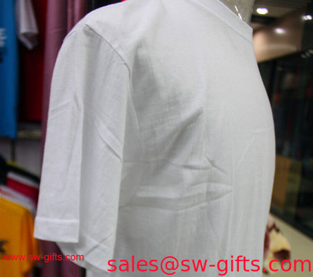 Fashion T Shirts Short Sleeve Round Neck Black White Male t-shirt Top Cotton In Stock supplier