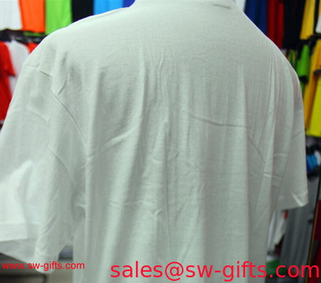 Fashion T Shirts Short Sleeve Round Neck Black White Male t-shirt Top Cotton In Stock supplier