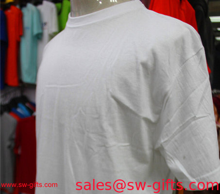 Fashion T Shirts Short Sleeve Round Neck Black White Male t-shirt Top Cotton In Stock supplier