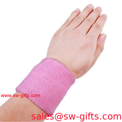 Sport wristband Unisex Cotton Sweat Band Sweatband Arm Band Wristband Tennis Basketball supplier