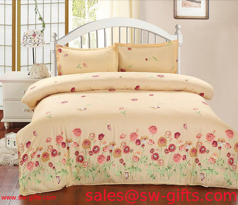 New Printing Bedding Set Fashion Bed Sheet Duvet Cover Pillowcase Winter Cotton Bed set supplier