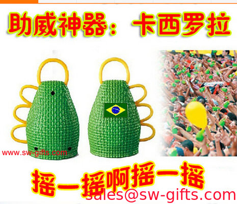 Brasil World Cup fans horn Caxirola new vuvuzela official Football Games Cheering Props supplier