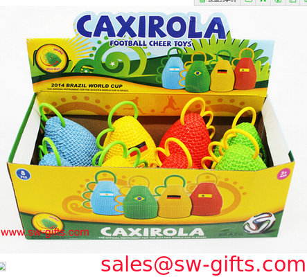 Brasil World Cup fans horn Caxirola new vuvuzela official Football Games Cheering Props supplier