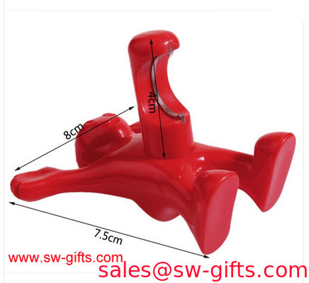 New Kitchen Bar Red Fun Happy Man Wine Beer Soda Bottle Novelty Opener Stopper supplier