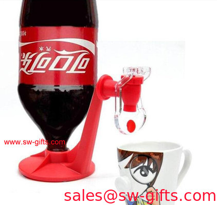 Fashion Style Bottle Upside Down Drinking Cola Dispenser Fridge Fizz Saver Soda Dispenser supplier