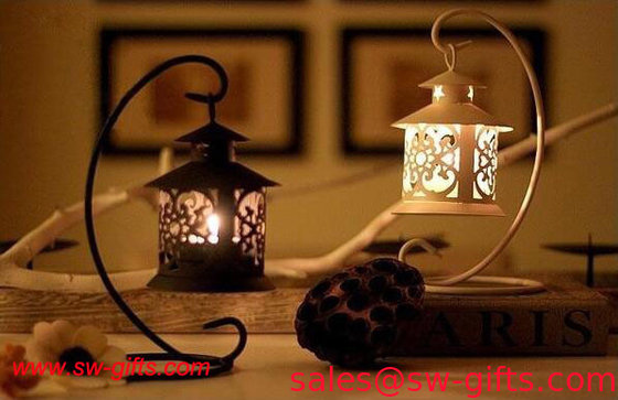 Iron Moroccan Style Candlestick Candleholder Candle Tea Light Holder Decor Gifts supplier