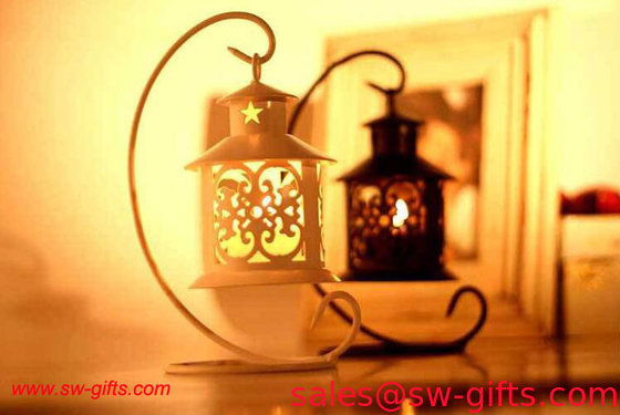 Iron Moroccan Style Candlestick Candleholder Candle Tea Light Holder Decor Gifts supplier