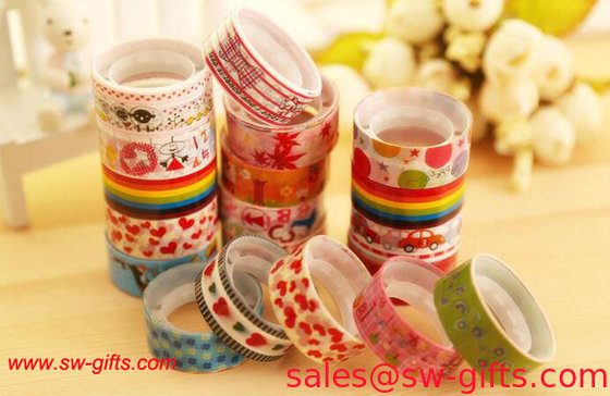 New Design DIY decorative adhesive paper sticky paper tape for scrapbooking Diary Gifts supplier
