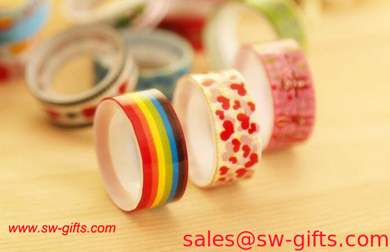New Design DIY decorative adhesive paper sticky paper tape for scrapbooking Diary Gifts supplier