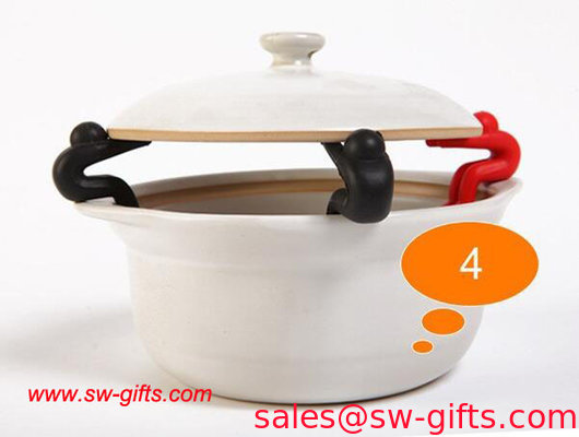Creative Small People Shaped Lid Insert Candy Color Rubber Inserts Useful Mobile Phone Sta supplier