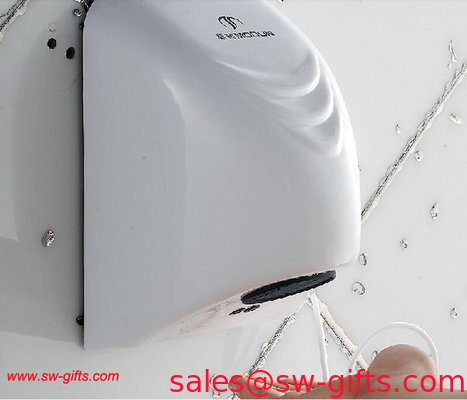 Household Toilet Hand Dryer Infrared Induction System For High Speed Dry Hand White Simpli supplier