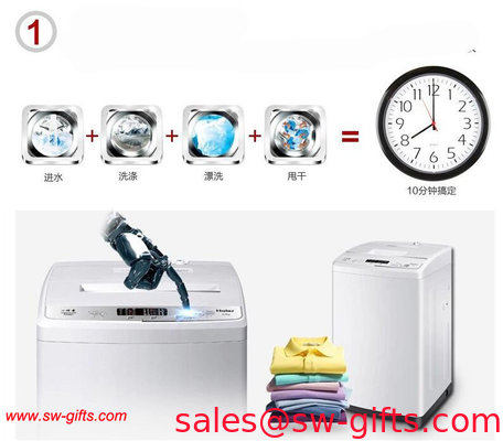 Automatic Stainless Steel Mini Washing Machine for Home Quick Wash Home Appliances supplier