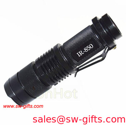 5W Flashlight Infrared Radiation IR LED Lamp Waterproof Led Flashlight AA Lamp Light supplier