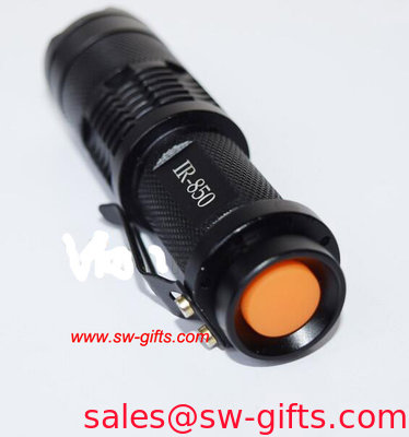 5W Flashlight Infrared Radiation IR LED Lamp Waterproof Led Flashlight AA Lamp Light supplier