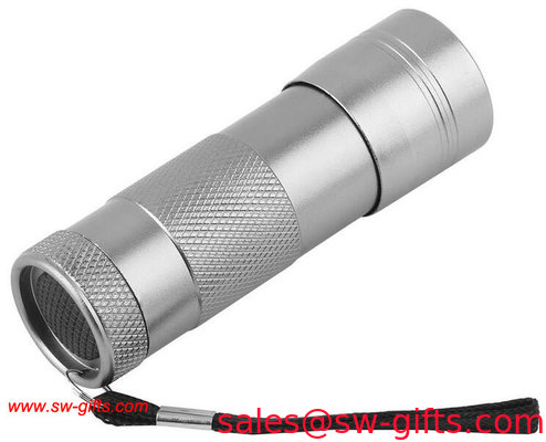 Aluminium Invisible Blacklight Ink Marker 12LED UV Ultra Violet Mini Portable Flashlight supplier