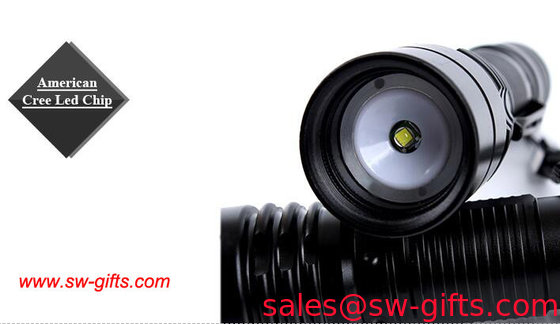 Wholesale Aluminum Zoomable Micro USB Rechargeable Best Led Flashlight Torch Light supplier