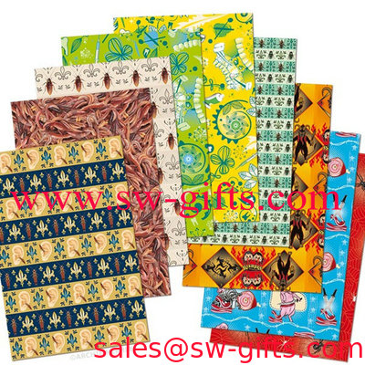 Colorful Gift Wrapping Paper Roll Wrap types of gift wrapping paper Modern gift packing supplier