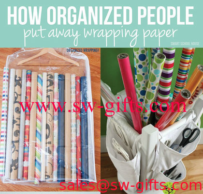 Colorful Gift Wrapping Paper Roll Wrap types of gift wrapping paper Modern gift packing supplier