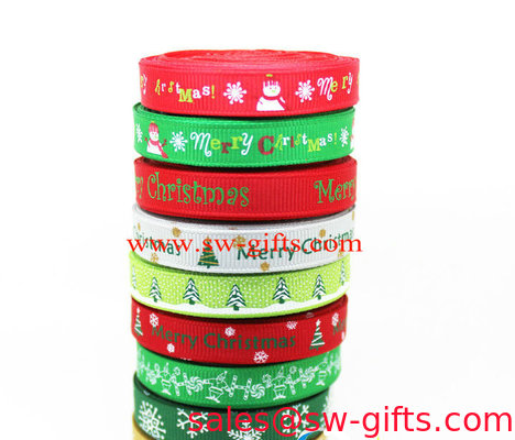 Factory custom multicolor satin ribbon multi-Style grosgrain ribbon woven ribbon supplier