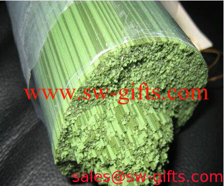 Fire Proof PVC Pine Needle for Artificial Christmas Tree PVC and Pet Pine Needle supplier