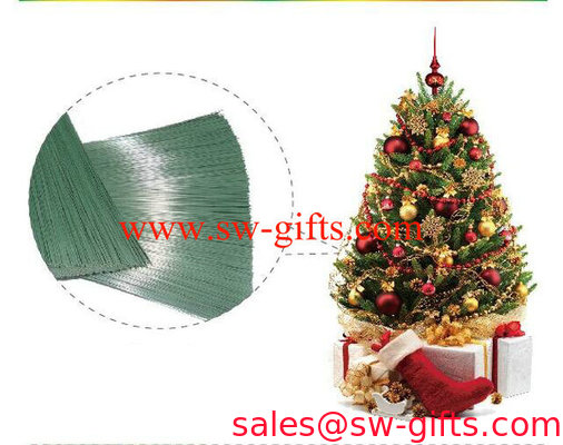 PET needle for christmas tree christmas wreath christmas gift needle supplier