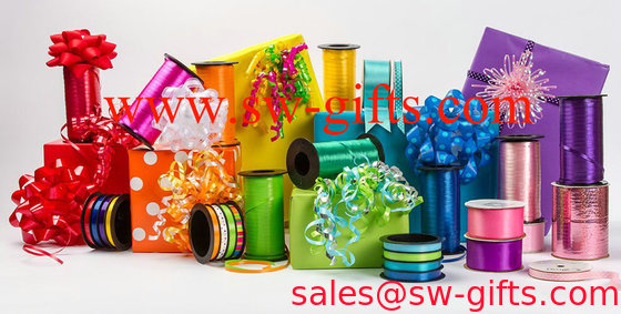Gift wrapping ribbon & bow Party Decoration,Gift Packing Handmade PP Pull Ribbon Bow supplier