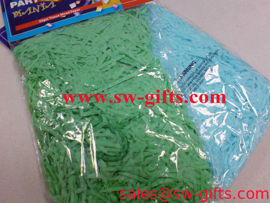 Gift wrapping box tissue shredded colorful paper shredded packing shredded supplier