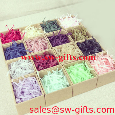 Crinkled Paper/ tissue paper stuffer confetti/Paper Shred holiday or birthdays christmas supplier