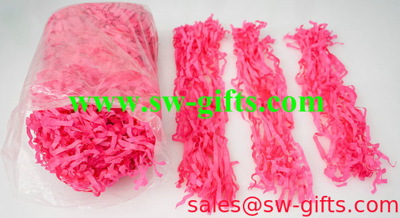 Fancy colorful shredded paper ,tissue shredded paper ,colored shredded supplier