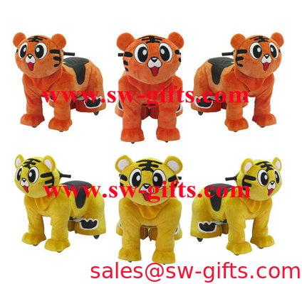 Shopping mall indoor plush toy electric car walking animal toys rides animal bumper cars supplier