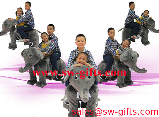 CE brown bear walking plush animals kiddie U rides for kids battery coin operated electric supplier