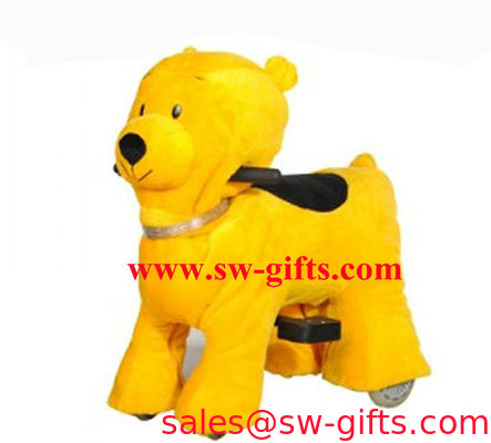 Amusement rides electric riding plush toy ride battery animal car exporter supplier