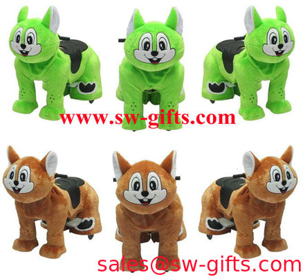 Coin operated kid electric rides stuffed animal toys kiddie ride china supplier supplier
