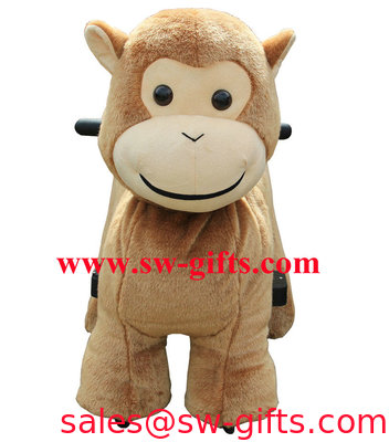 Walking animal electric plush battery toy to ride ride on horse High Quality supplier