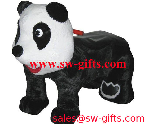 Fashionable motorized plush riding animals,animal motorized in mall supplier