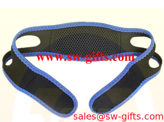 Anti Snoring Chin Strap Neoprene Stop Snoring Chin Support Belt Anti Apnea Jaw Solution Sleep Device supplier