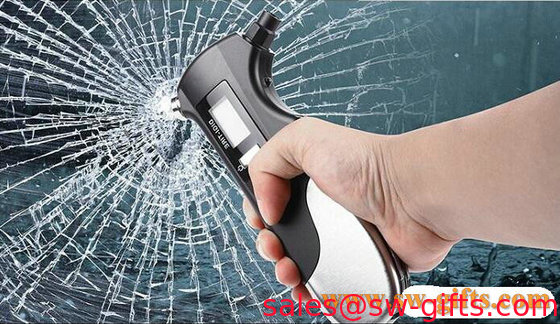New Digital Auto Car Tire Pressure Gauge Multifunction Emergency Hammer High Quality Diagnostic Tool For Vehicle Bike Mo supplier