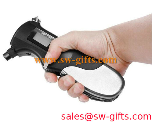 New Digital Auto Car Tire Pressure Gauge Multifunction Emergency Hammer High Quality Diagnostic Tool For Vehicle Bike Mo supplier