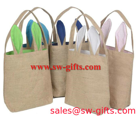 Easter eggs baskets jute bags cute gifts bunny mascot the easter bunny cotton bag decorations toys dinosaur easter egg supplier