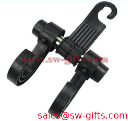 New Double Auto Car Back Seat Headrest Hanger Holder Hooks Clips For Bag Purse Cloth Grocery Automobile Accessories supplier