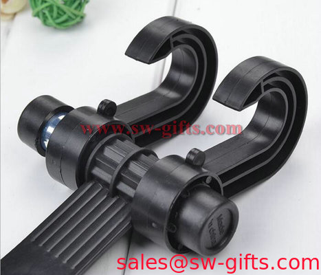 New Double Auto Car Back Seat Headrest Hanger Holder Hooks Clips For Bag Purse Cloth Grocery Automobile Accessories supplier