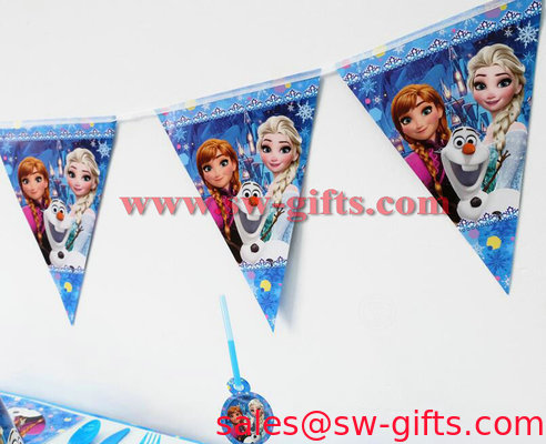 Disney Frozen Princess Anna Elsa Kids Birthday Party Decoration Set Party Supplies Baby Birthday Party Pack event party supplier
