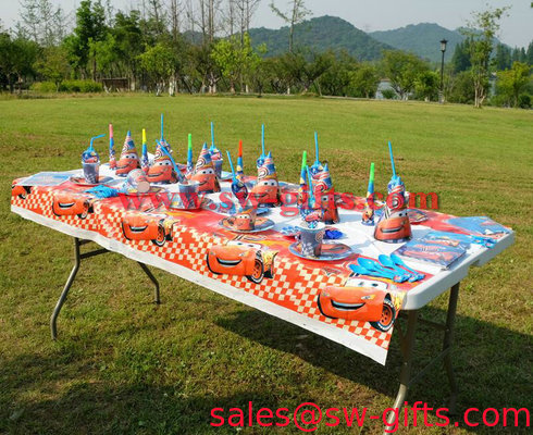 Cars theme Kids Birthday Party Decoration Set Party Supplies Baby Birthday Pack event party supplies supplier