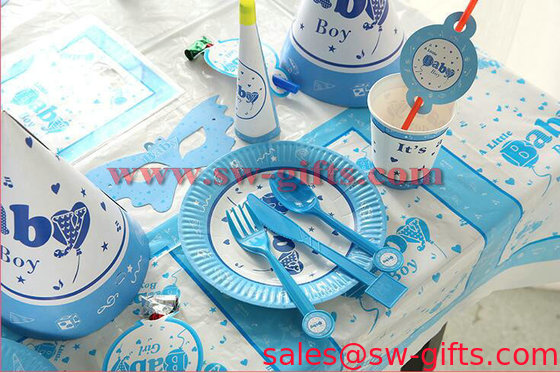 Boys Birthday Party Decoration Tablewares Package Party Decoration Kids Favor Party Disposable Supplies supplier