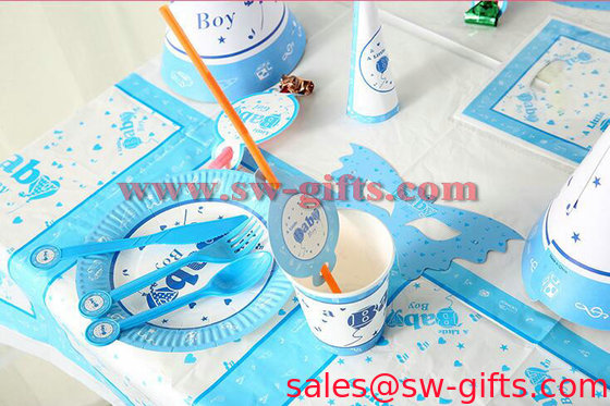 Boys Birthday Party Decoration Tablewares Package Party Decoration Kids Favor Party Disposable Supplies supplier