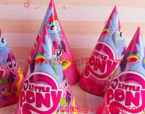 New pony party supplies for children birthday party party supplies of table cloth cups forks supplier