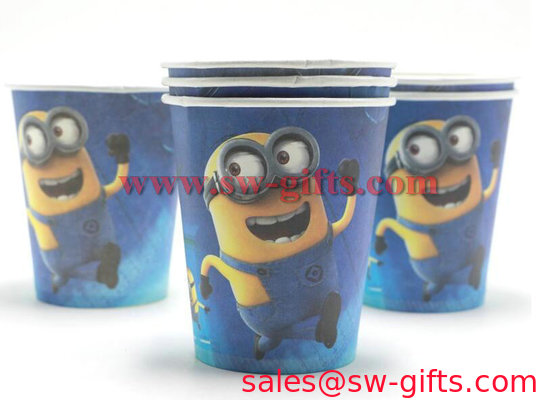 Minions Disposable Party Set Birthday Decorations Kids Boy Baby Shower Cup Plate Napkins Tablecover Tableware supplier