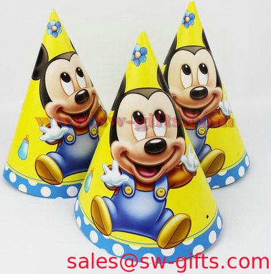 Baby Mickey theme Baby birthday party set plate cup&napkin tablecloth favor gift for Kids Event Party Supplies supplier