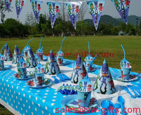 Mask Hero Kids Birthday Party Decoration Set Party Supplies Baby Birthday Pack event party supplies supplier
